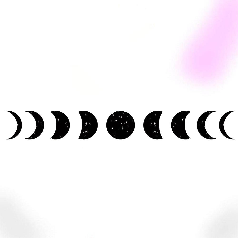 Gothic Moon Stickers | Sticker Printing - Gothic Babe Co