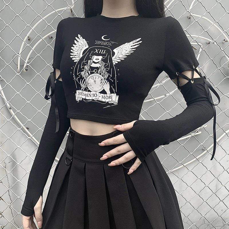 Rebel Lilly Sweatshirt - Gothic Babe Co