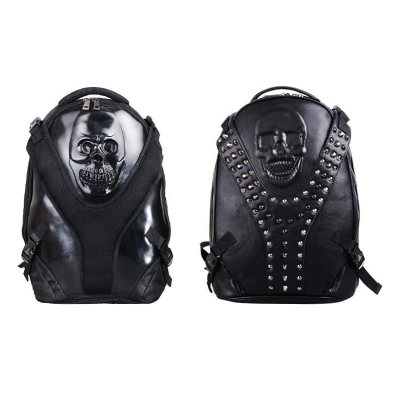 Travelers Skull Bag | Goth Backpack - Gothic Babe Co