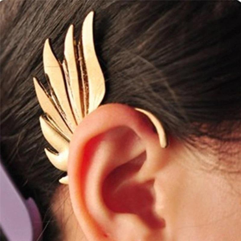 Fallen Angel's Wing Ear Cuff | Ear Wrap - Gothic Babe Co