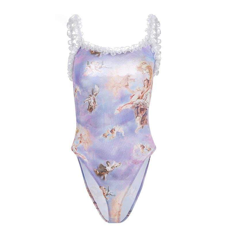 Celestial Babe Bodysuit - Gothic Babe Co