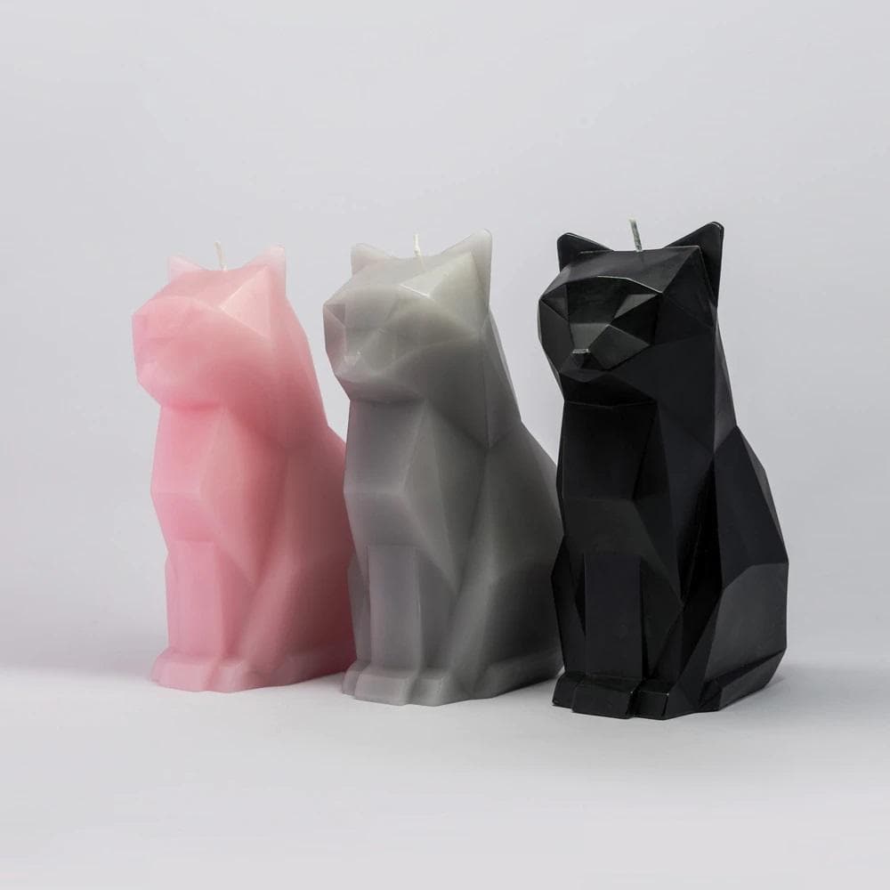 Enchanting Cat Skeleton Candle - Gothic Babe Co