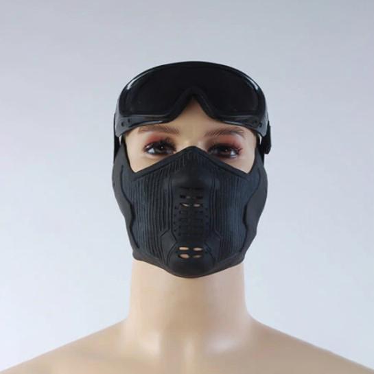 Winter Gothic Soldier Mask | Goth Face Mask - Gothic Babe Co