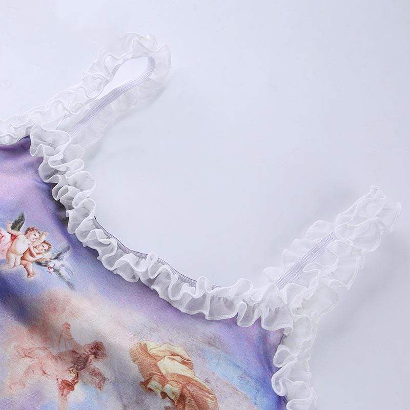 Celestial Babe Bodysuit - Gothic Babe Co