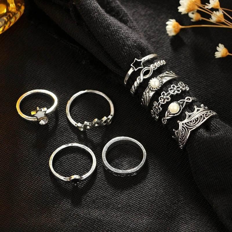 Vintage Class Knuckle Rings | Gothic Rings - Gothic Babe Co