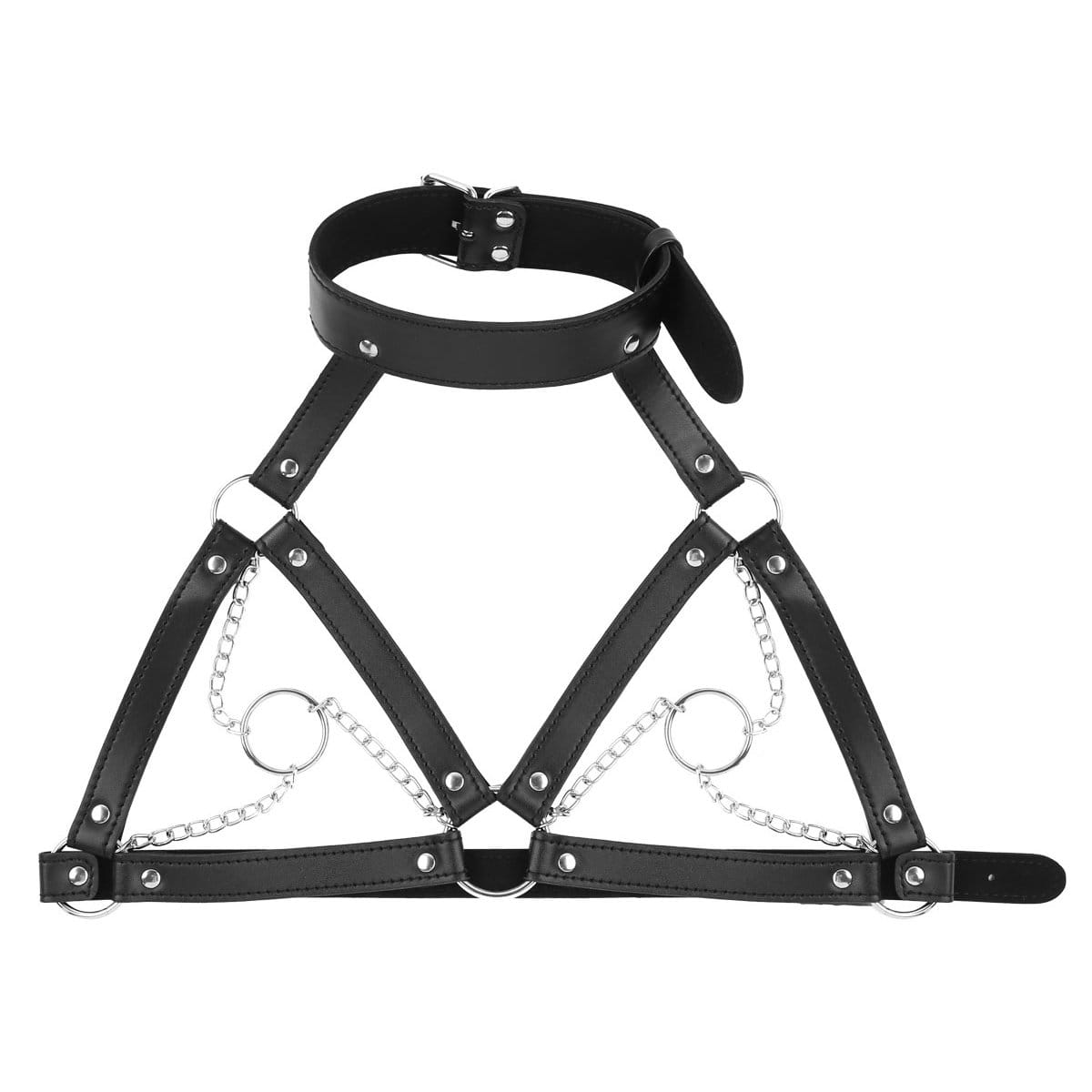 Punk Gothic Chained Harness - Gothic Babe Co