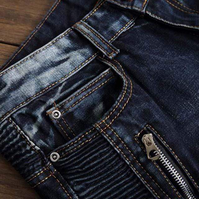 Ripped Rockstar Jeans - Gothic Babe Co