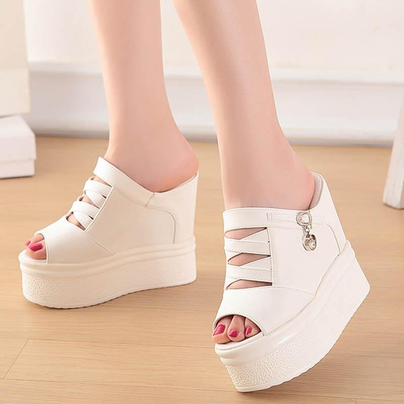 Dolly Wedge Sandals - Gothic Babe Co