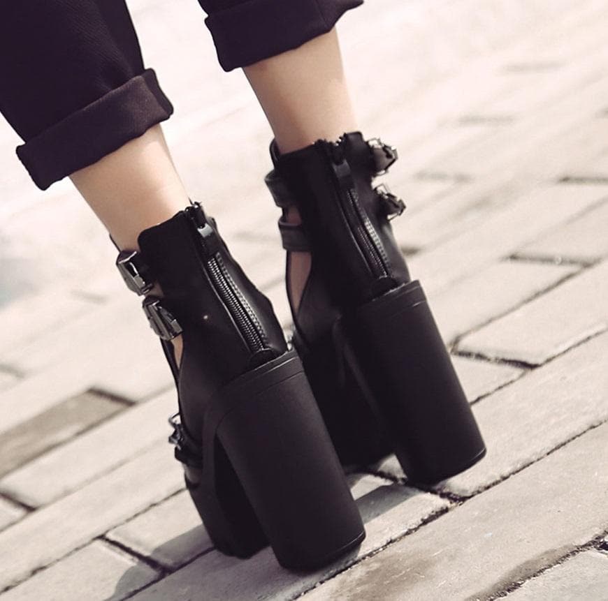 Catch This Karma Heels - Gothic Babe Co
