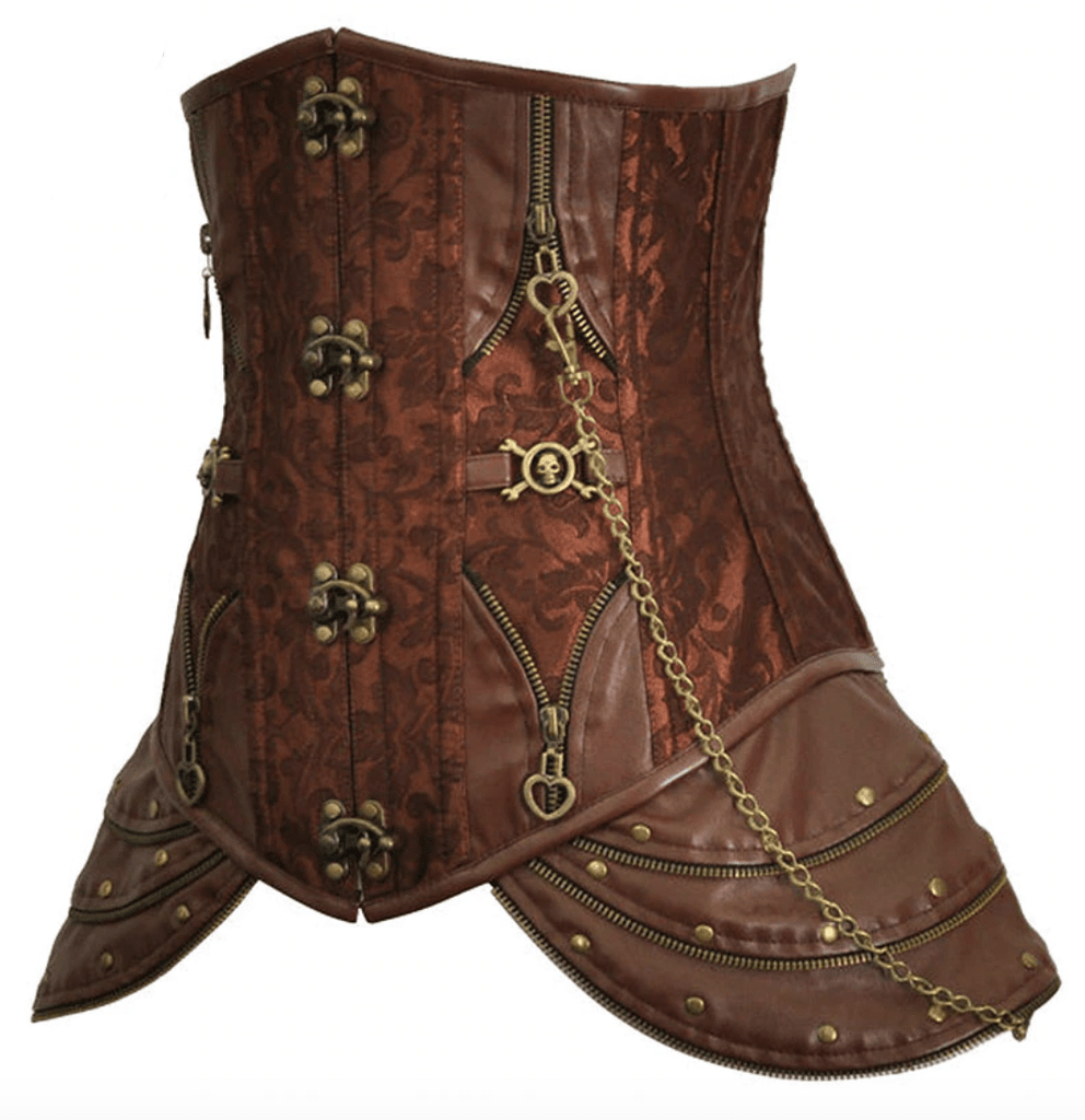 Hellebore Gothic Underbust Corset Steel Bone – Gothic Babe Co