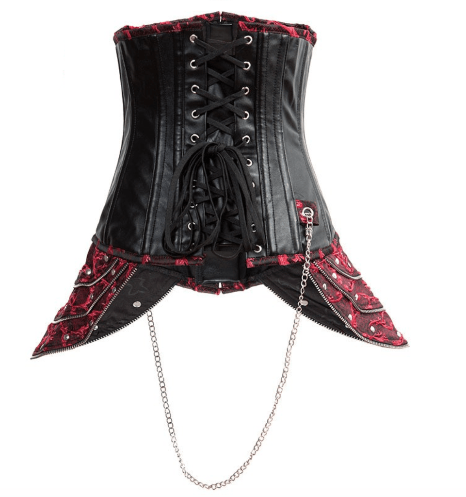 Hellebore Gothic Underbust Corset Steel Bone – Gothic Babe Co