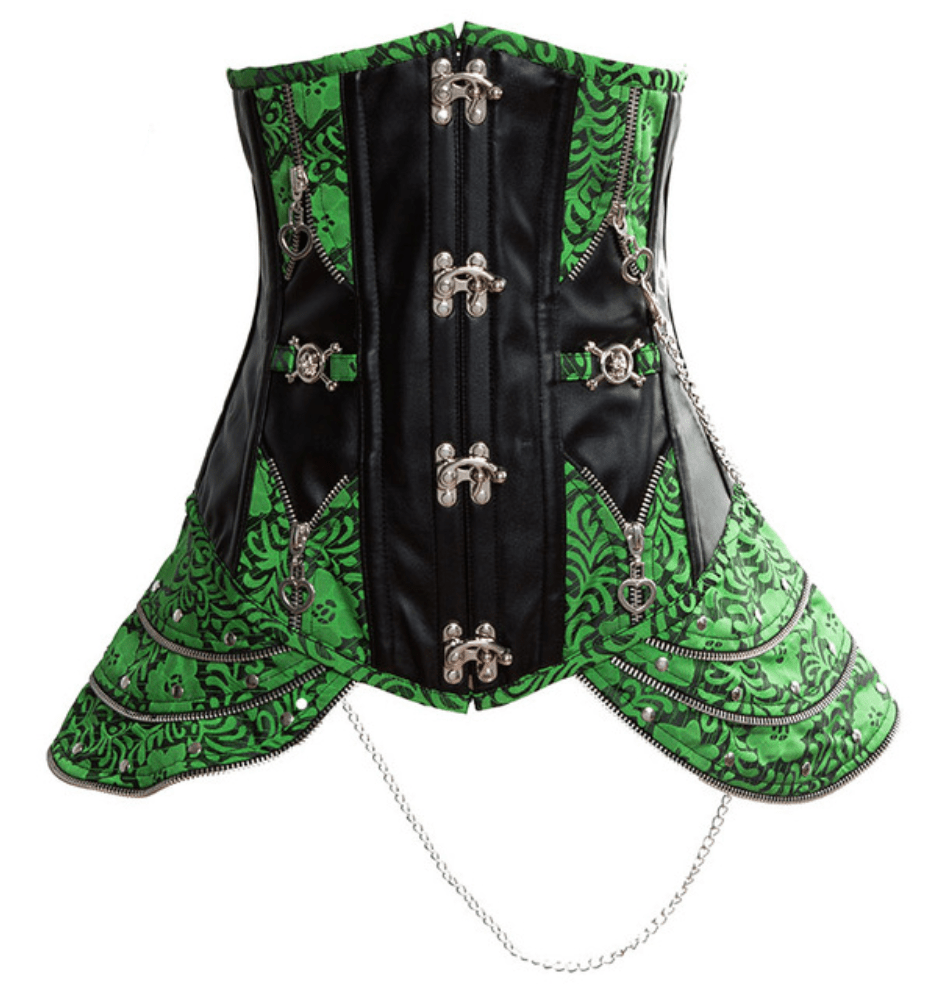 Hellebore Gothic Underbust Corset Steel Bone – Gothic Babe Co