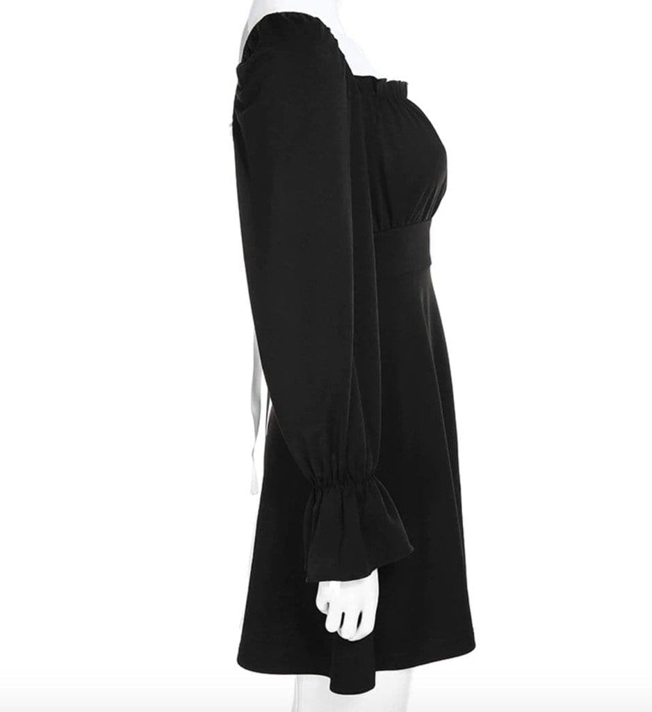 Perfect Mistake Lace Up Dress – Gothic Babe Co