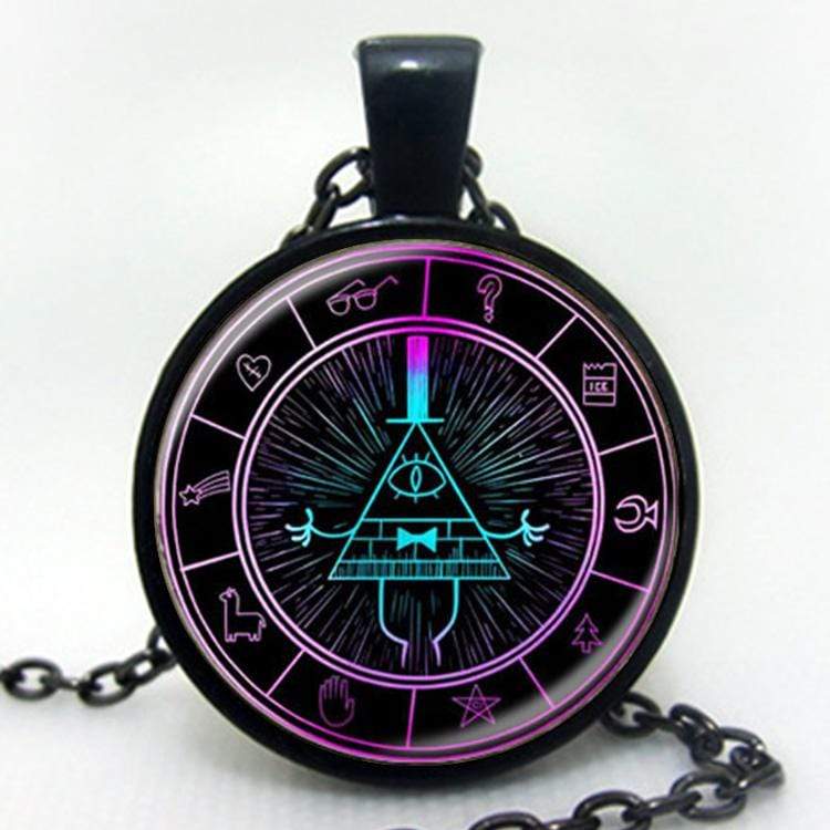 MYSTERY BILL CIPHER WHEEL Steampunk Pendant Necklace - Gothic Babe Co