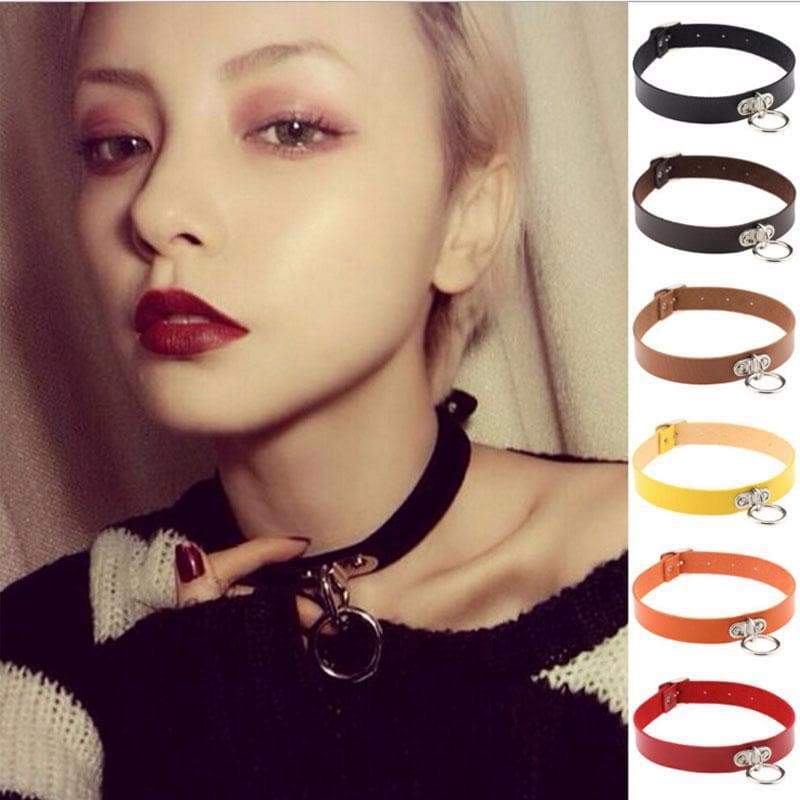 Goth Chokers | BDSM Collars - Gothic Babe Co