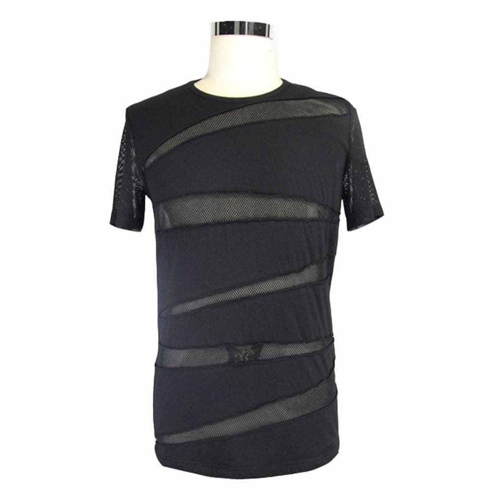 Punk Mesh Shirt - Gothic Babe Co